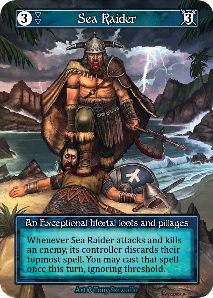 Sea Raider (Foil) - Alpha - Sorcery: Contested Realm - TCGplayer.com