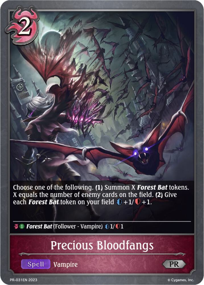 Precious Bloodfangs - Shadowverse: Evolve Promo Cards - Shadowverse ...