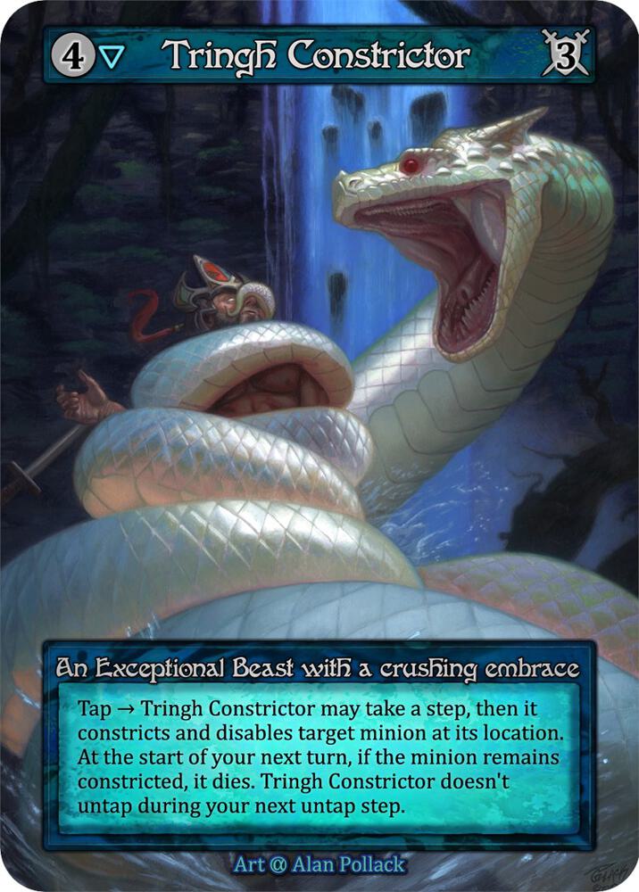 Tringh Constrictor - Alpha - Sorcery: Contested Realm - TCGplayer.com