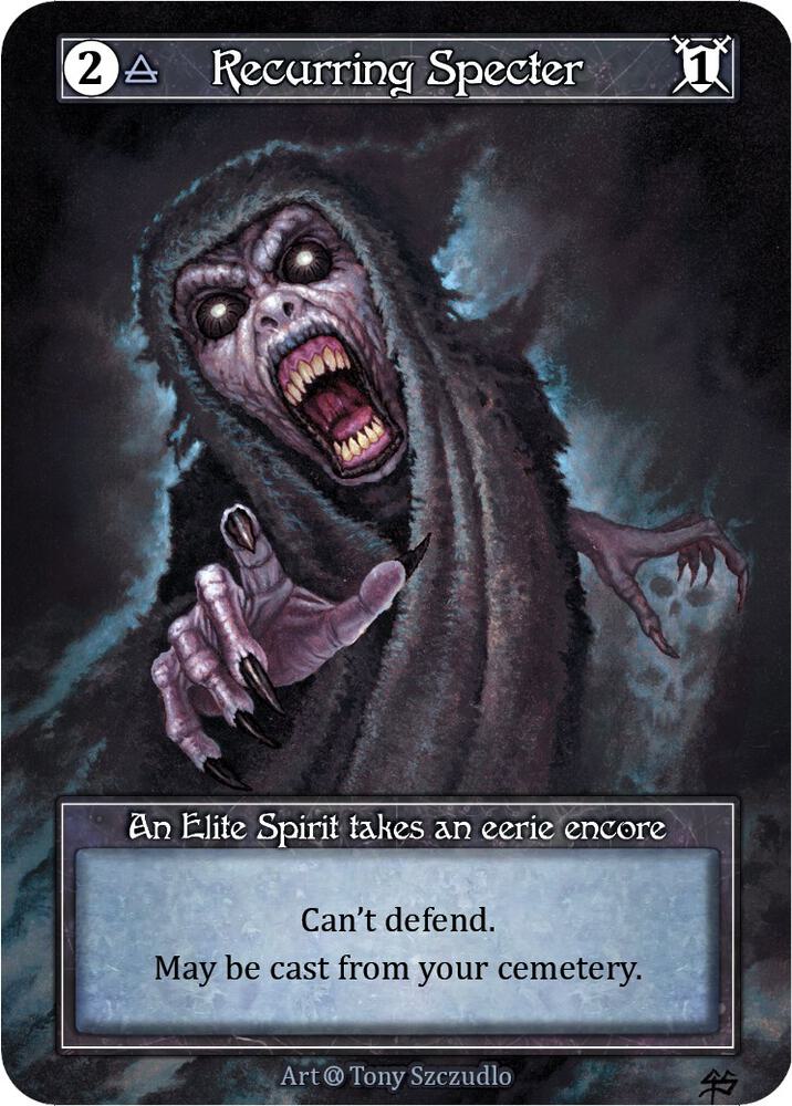 Recurring Specter (Foil) - Alpha - Sorcery: Contested Realm - TCGplayer.com