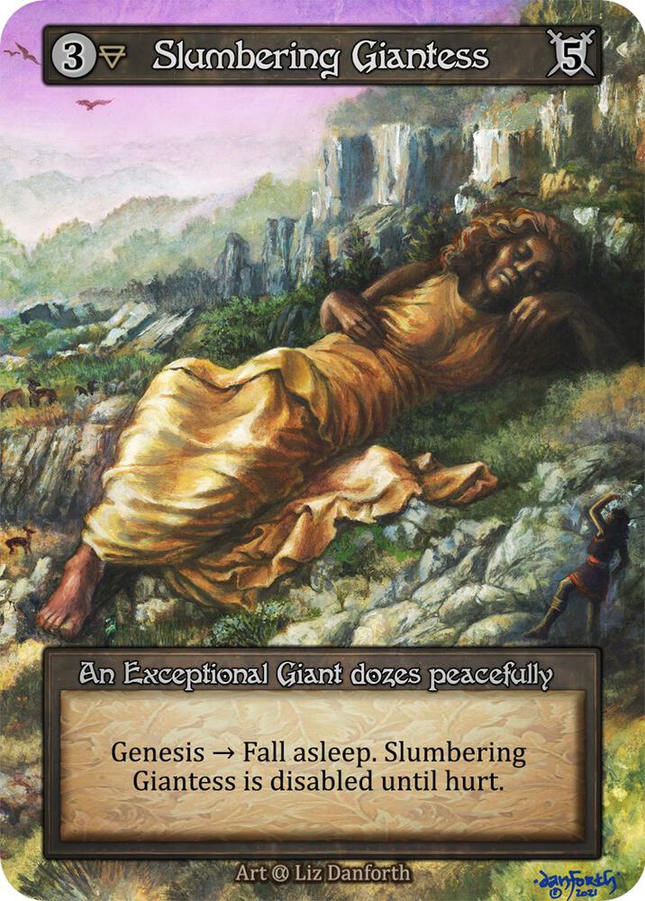Slumbering Giantess - Alpha - Sorcery: Contested Realm - TCGplayer.com