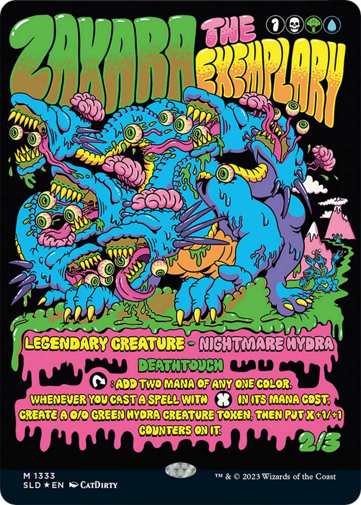 Zaxara, the Exemplary - Secret Lair Drop Series - Magic: The Gathering ...