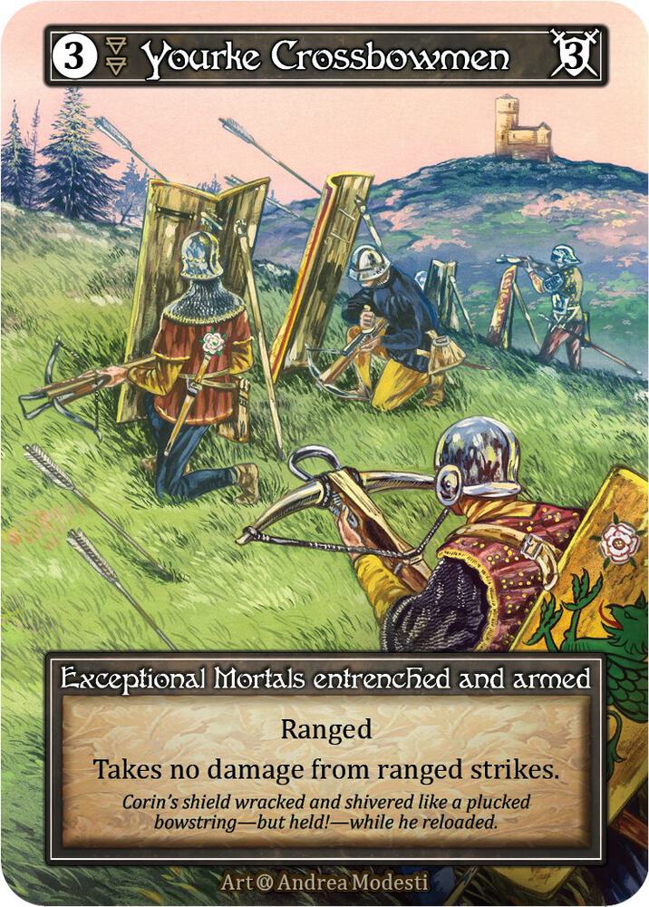 Yourke Crossbowmen (Foil) - Alpha - Sorcery: Contested Realm ...