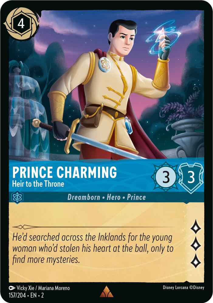 Prince Charming - Heir to the Throne - Rise of the Floodborn - Disney Lorcana - TCGplayer.com