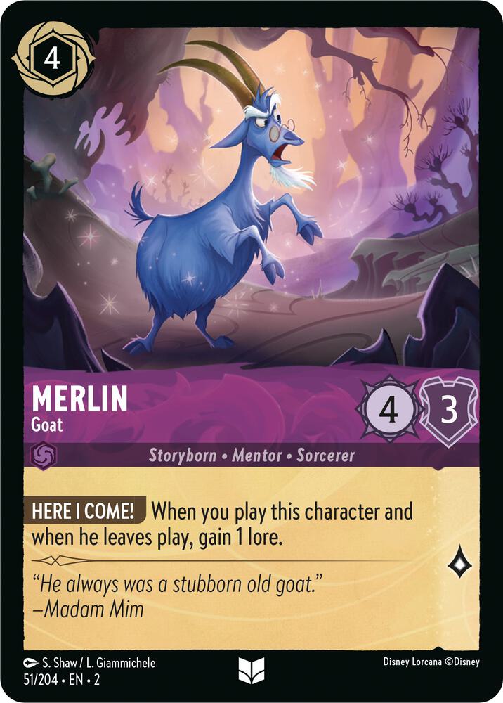 Merlin - Crab - Rise of the Floodborn - Disney Lorcana - TCGplayer.com