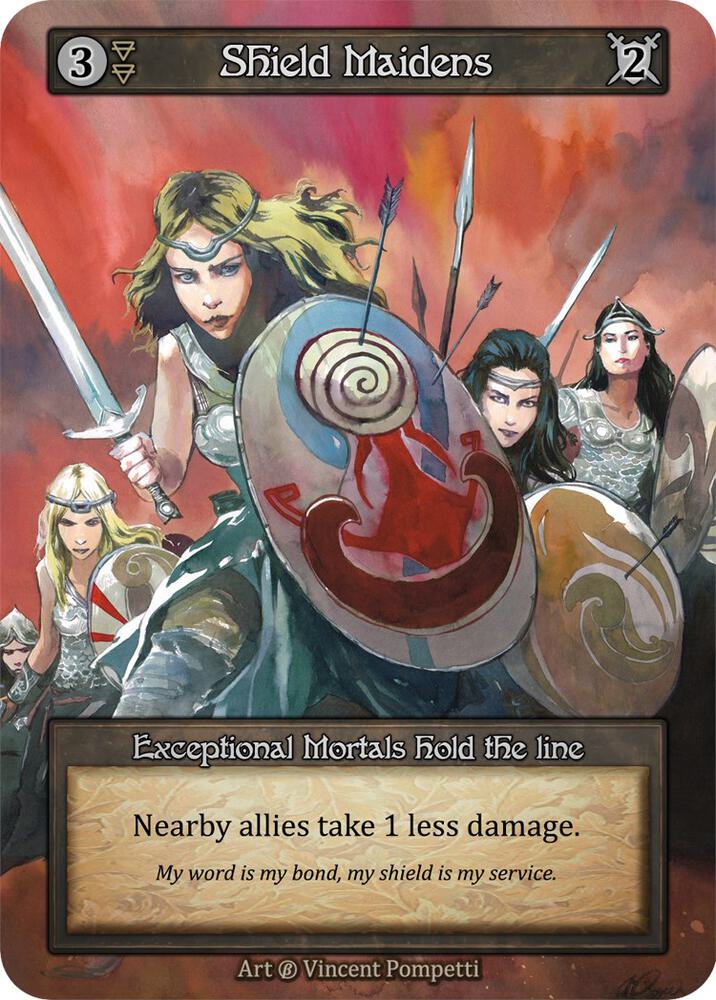 Shield Maidens - Beta - Sorcery: Contested Realm - TCGplayer.com