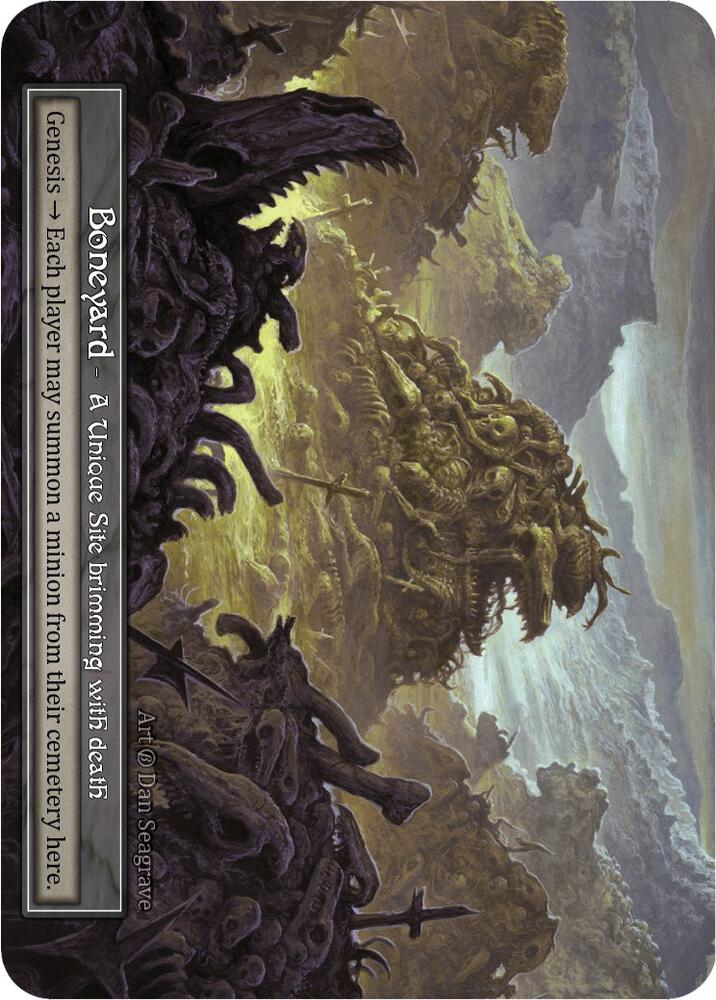 Boneyard (Foil) - Beta - Sorcery: Contested Realm - TCGplayer.com