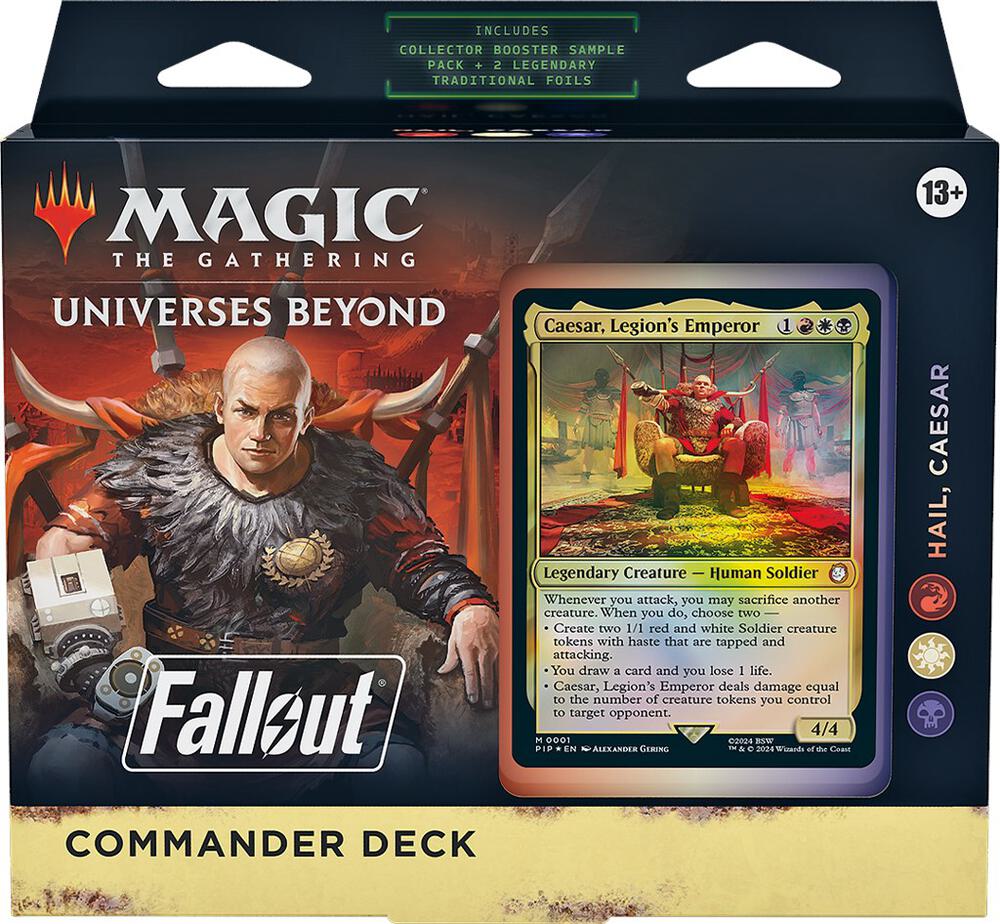 Universes Beyond: Fallout - Hail, Caesar Commander Deck - Universes Beyond: Fallout - Magic: The ...