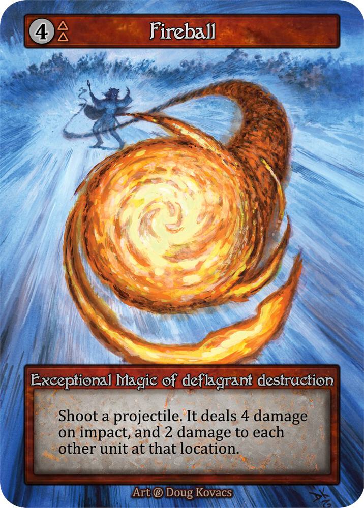Fireball - Beta - Sorcery: Contested Realm - TCGplayer.com