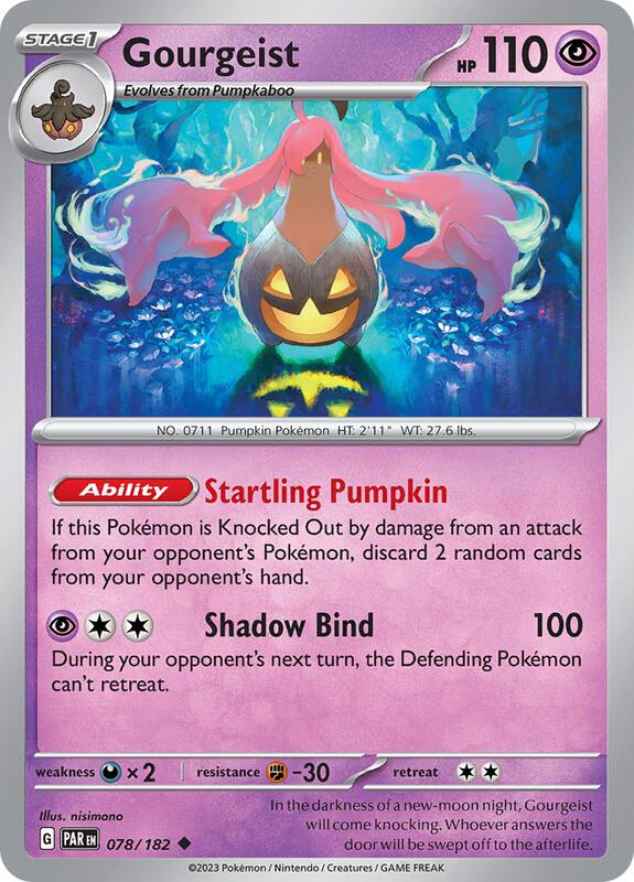 Gourgeist - SV04: Paradox Rift - Pokemon - TCGplayer.com