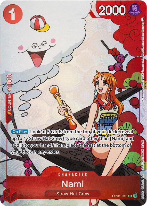 Nami - OP01-016 (Alternate Art) - One Piece Promotion Cards - One Piece ...