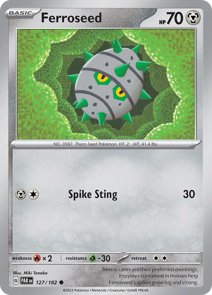 Ferroseed - SV04: Paradox Rift - Pokemon - TCGplayer.com