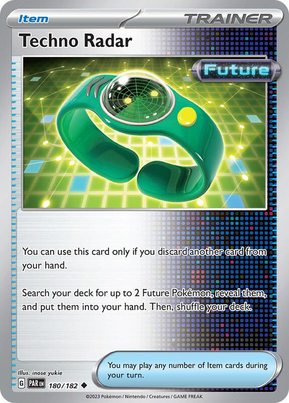 Future Booster Energy Capsule - SV04: Paradox Rift - Pokemon