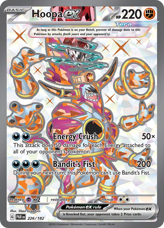 Hoopa ex - 226/182 - SV04: Paradox Rift - Pokemon - TCGplayer.com