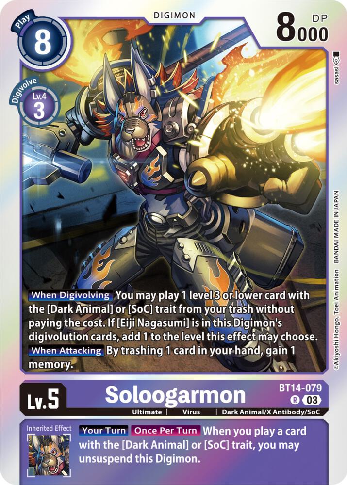 Soloogarmon - Blast Ace - Digimon Card Game - TCGplayer.com