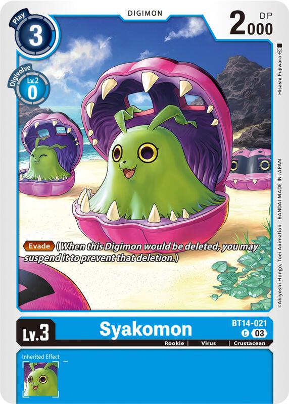 Syakomon - Blast Ace - Digimon Card Game - TCGplayer.com