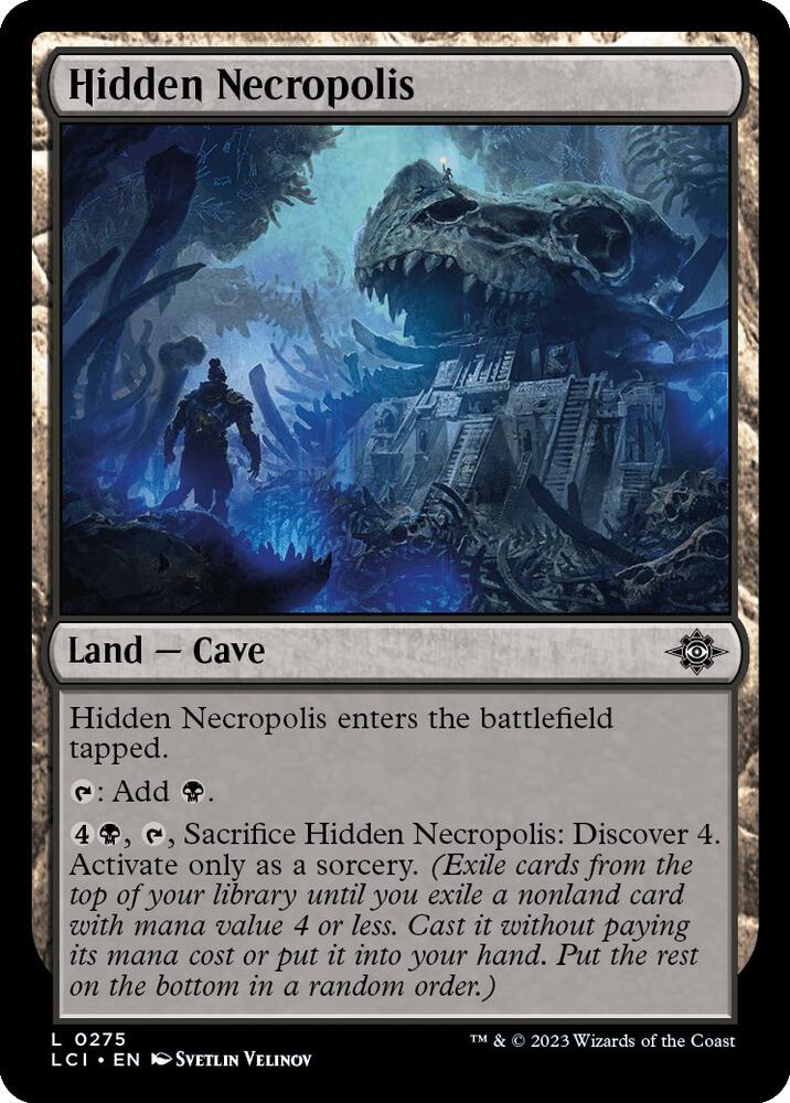 Hidden Necropolis - The Lost Caverns of Ixalan - Magic: The Gathering ...