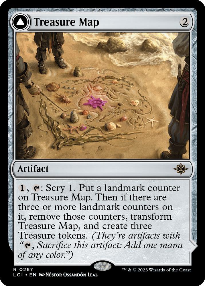 Treasure Map - The Lost Caverns of Ixalan - Magic: The Gathering ...