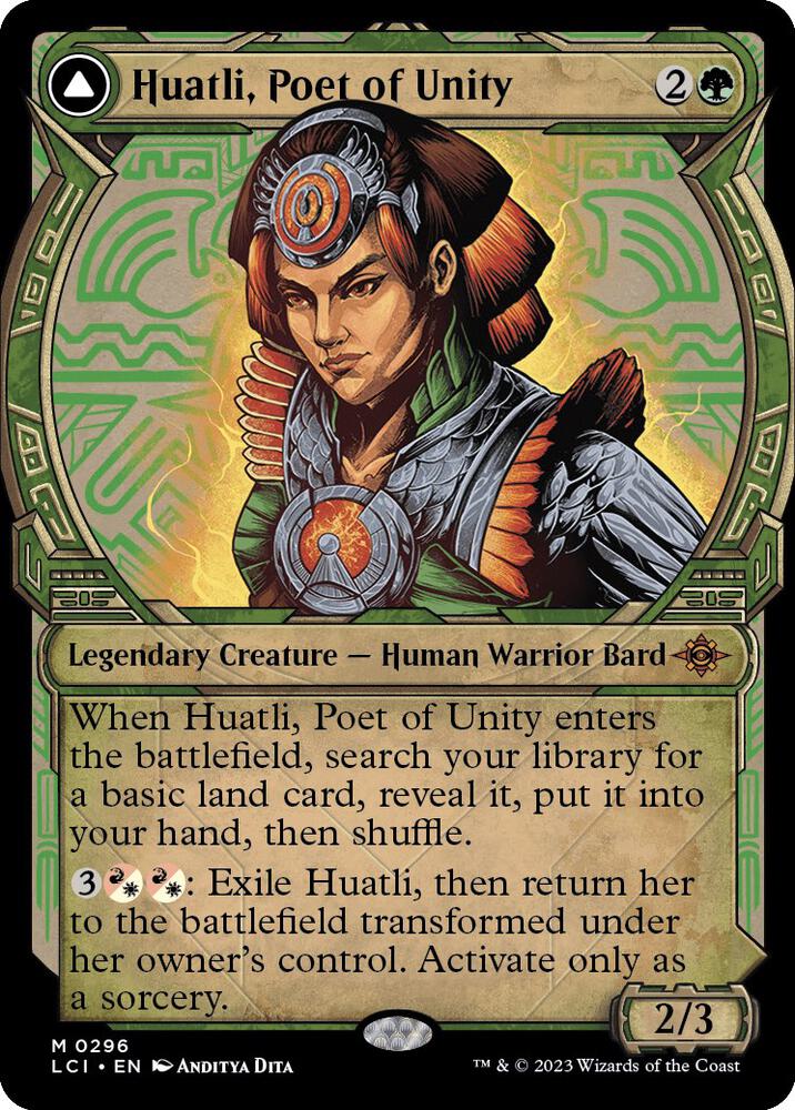 Huatli, Poet of Unity - The Lost Caverns of Ixalan - Magic: The ...