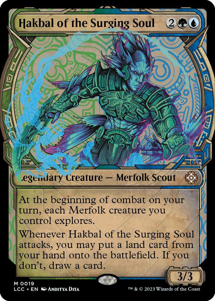 Hakbal of the Surging Soul (Showcase) - Commander: The Lost Caverns of ...