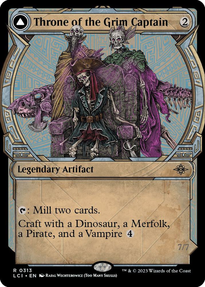 Throne of the Grim Captain (Showcase) - The Lost Caverns of Ixalan ...