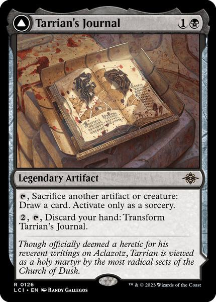 Tarrian's Journal - The Lost Caverns of Ixalan - Magic: The Gathering ...