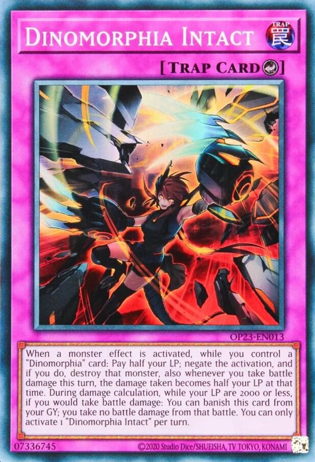 Dinomorphia Intact - OTS Tournament Pack 23 - YuGiOh - TCGplayer.com
