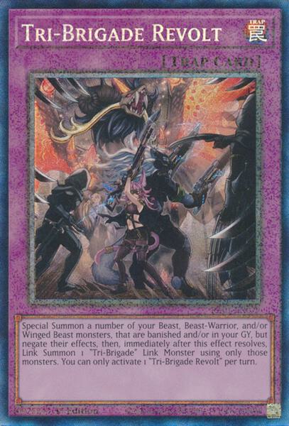 Tri-Brigade Revolt (PCR) - 25th Anniversary Rarity Collection - YuGiOh ...