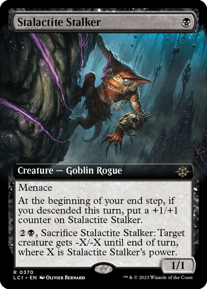 Stalactite Stalker (Extended Art) - The Lost Caverns of Ixalan - Magic ...