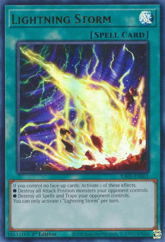 Lightning Storm (UR) - 25th Anniversary Rarity Collection - YuGiOh ...