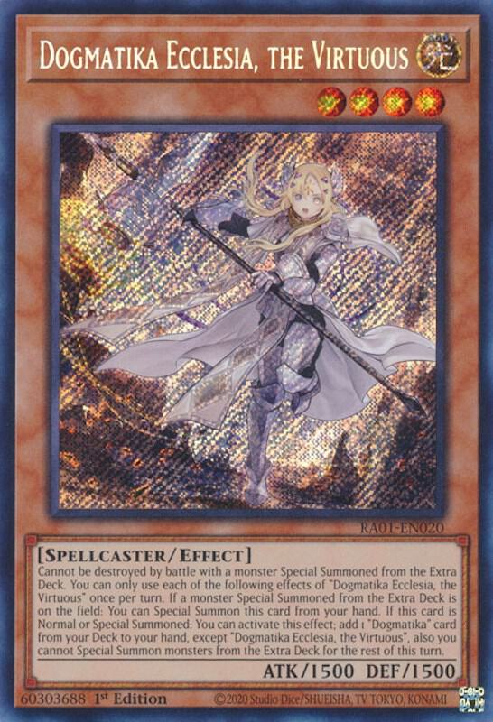 Dogmatika Ecclesia, the Virtuous (Secret Rare) - 25th Anniversary ...