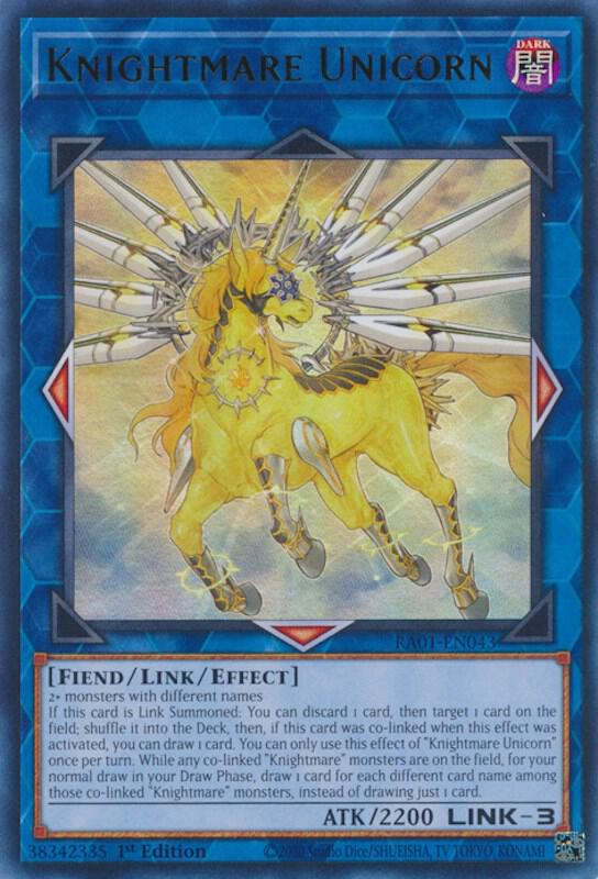 Knightmare Unicorn (UR) - 25th Anniversary Rarity Collection - YuGiOh ...