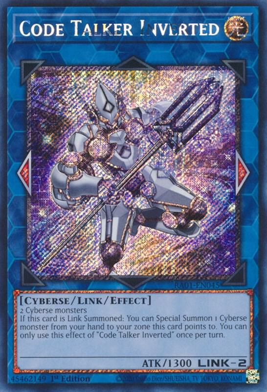 Code Talker Inverted (Platinum Secret Rare) - 25th Anniversary Rarity Collection - YuGiOh ...