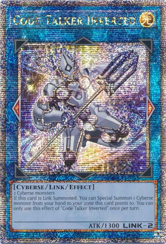 Code Talker Inverted (Quarter Century Secret Rare) - 25th Anniversary Rarity Collection - YuGiOh ...
