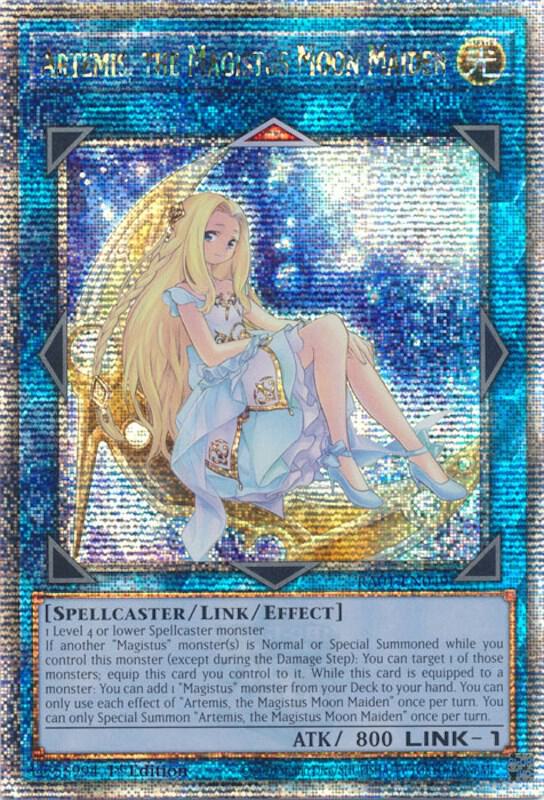 Artemis, the Magistus Moon Maiden (Quarter Century Secret Rare) - 25th ...