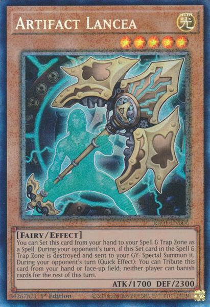 Artifact Lancea (PCR) - 25th Anniversary Rarity Collection - YuGiOh ...