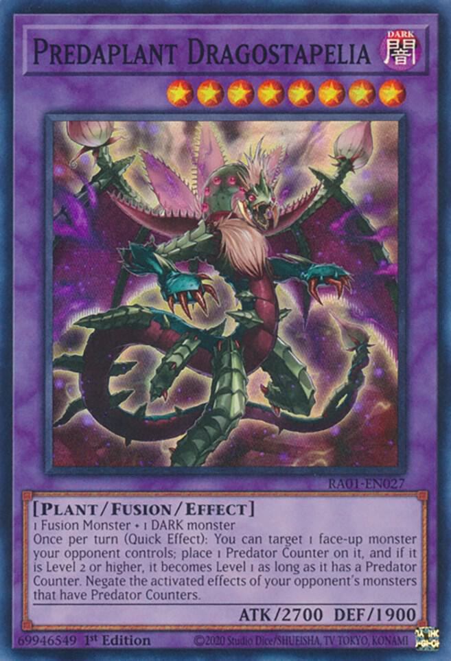 Predaplant Dragostapelia - 25th Anniversary Rarity Collection - YuGiOh ...