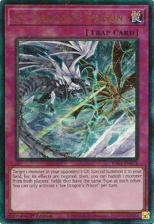 Ice Dragon's Prison (PUR) - 25th Anniversary Rarity Collection - YuGiOh - TCGplayer.com