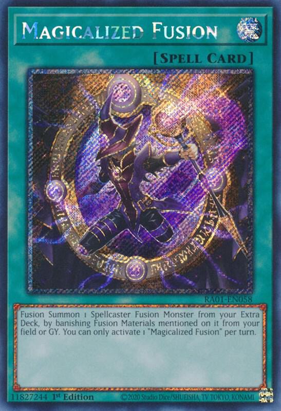 Magicalized Fusion (Platinum Secret Rare) - 25th Anniversary Rarity Collection - YuGiOh ...