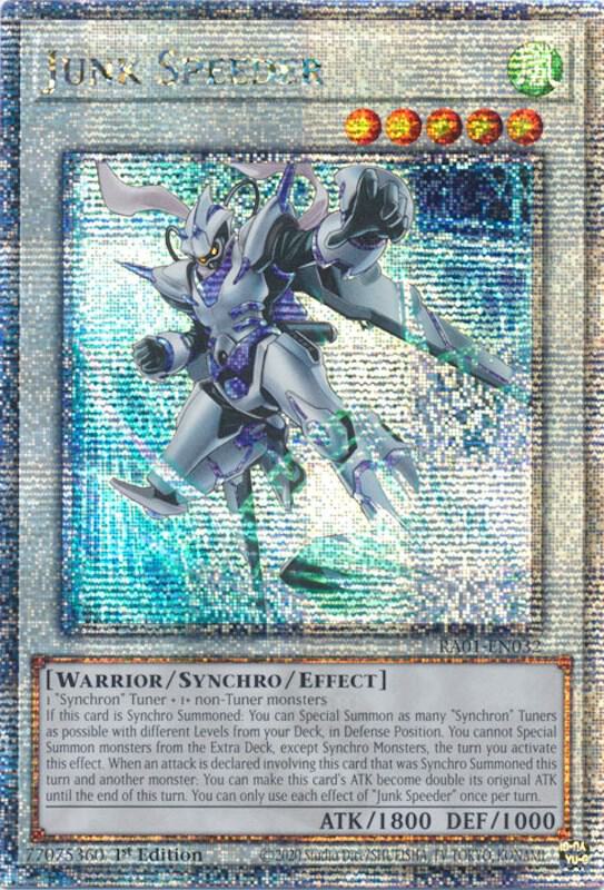 Junk Speeder (Quarter Century Secret Rare) - 25th Anniversary Rarity Collection - YuGiOh ...
