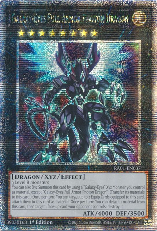 Galaxy-Eyes Full Armor Photon Dragon (Quarter Century Secret Rare) - 25th Anniversary Rarity ...