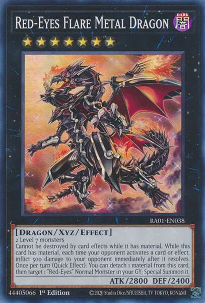 Red-Eyes Flare Metal Dragon - 25th Anniversary Rarity Collection ...
