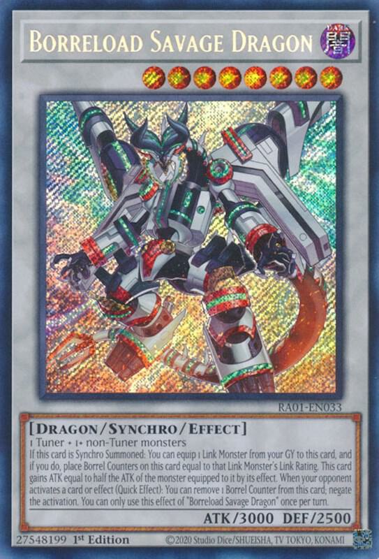 Borreload Savage Dragon (Secret Rare) - 25th Anniversary Rarity Collection - YuGiOh - TCGplayer.com