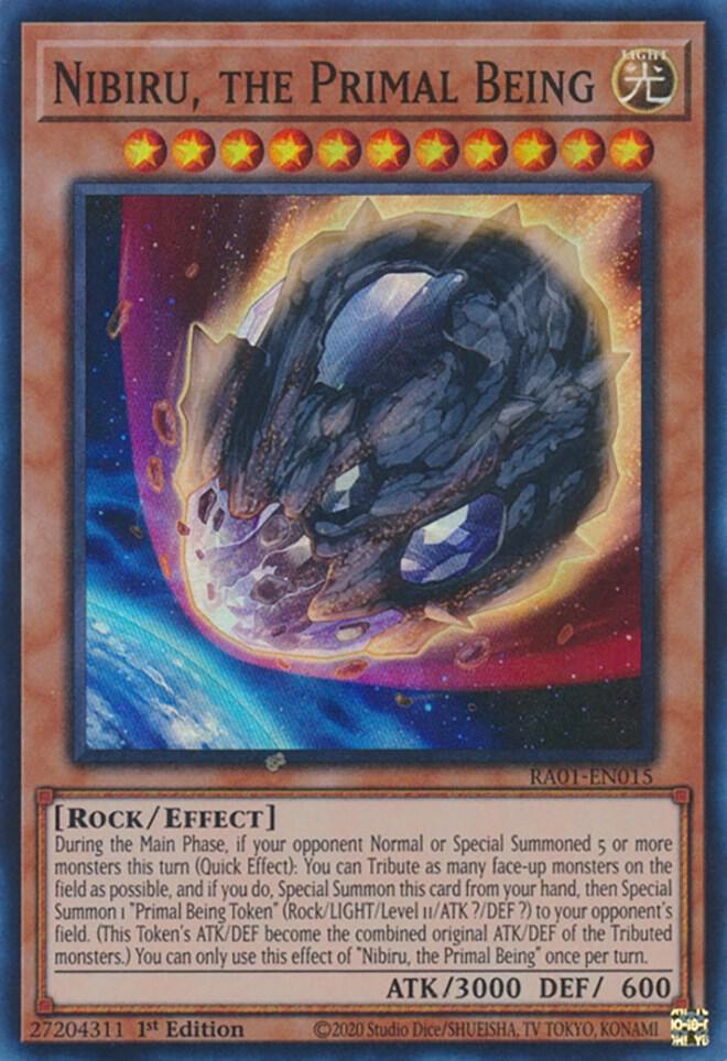 Nibiru, the Primal Being - 25th Anniversary Rarity Collection - YuGiOh ...