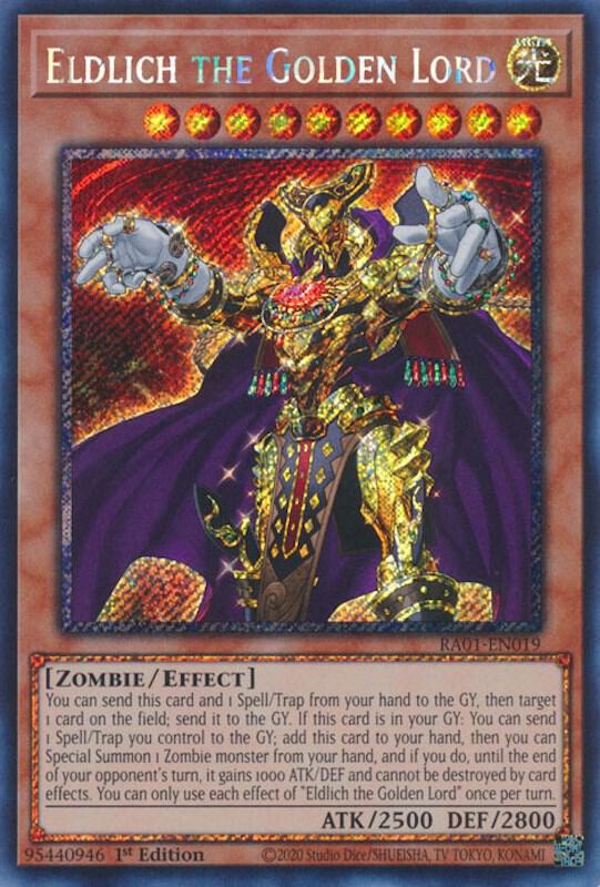 Eldlich the Golden Lord (Platinum Secret Rare) - 25th Anniversary ...
