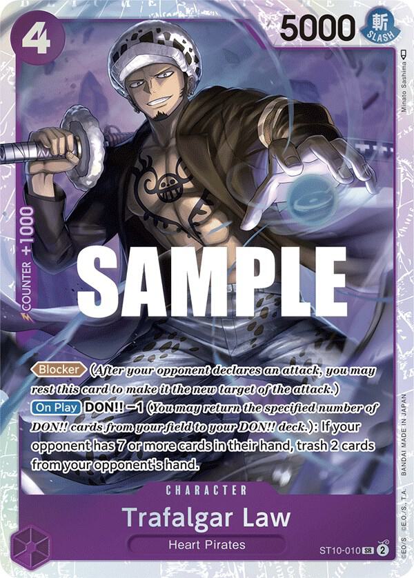 Trafalgar Law (010) - Ultra Deck: The Three Captains - One Piece Card Game - TCGplayer.com