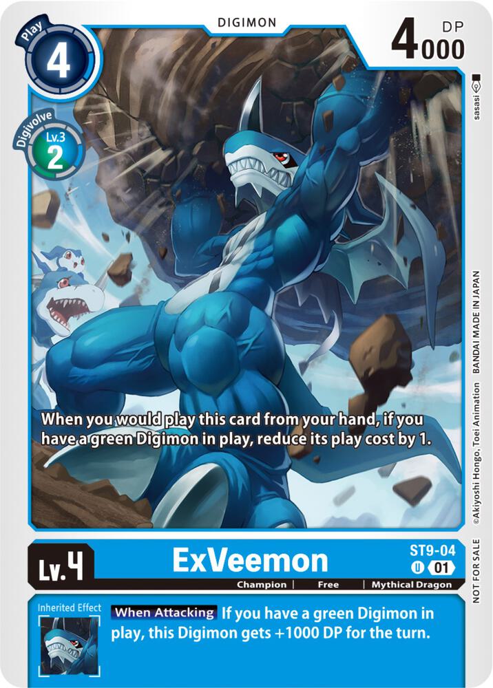 ExVeemon (NYCC 2023 Demo Deck) - Starter Deck 09: Ultimate Ancient Dragon - Digimon Card Game