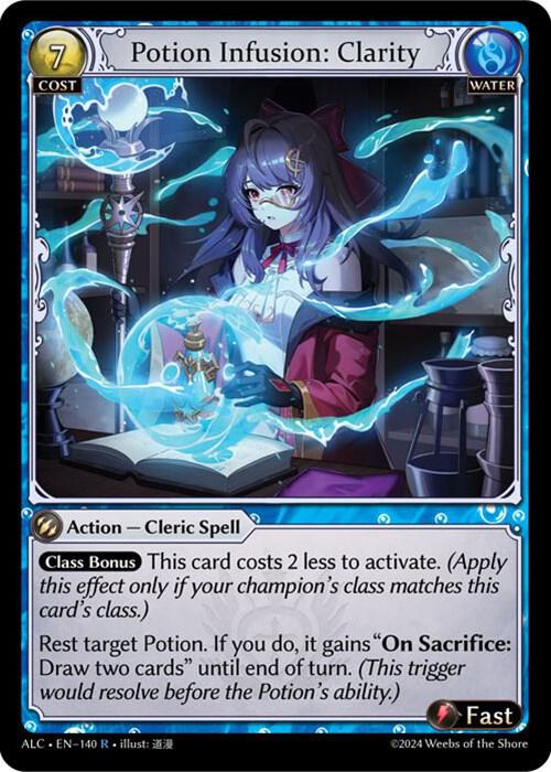 Potion Infusion: Clarity - Alchemical Revolution - Grand Archive TCG ...