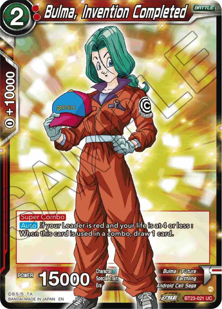 Bulma, Invention Completed - Perfect Combination - Dragon Ball Super ...