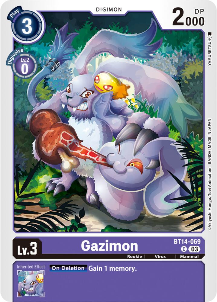 Gazimon - Blast Ace - Digimon Card Game - TCGplayer.com